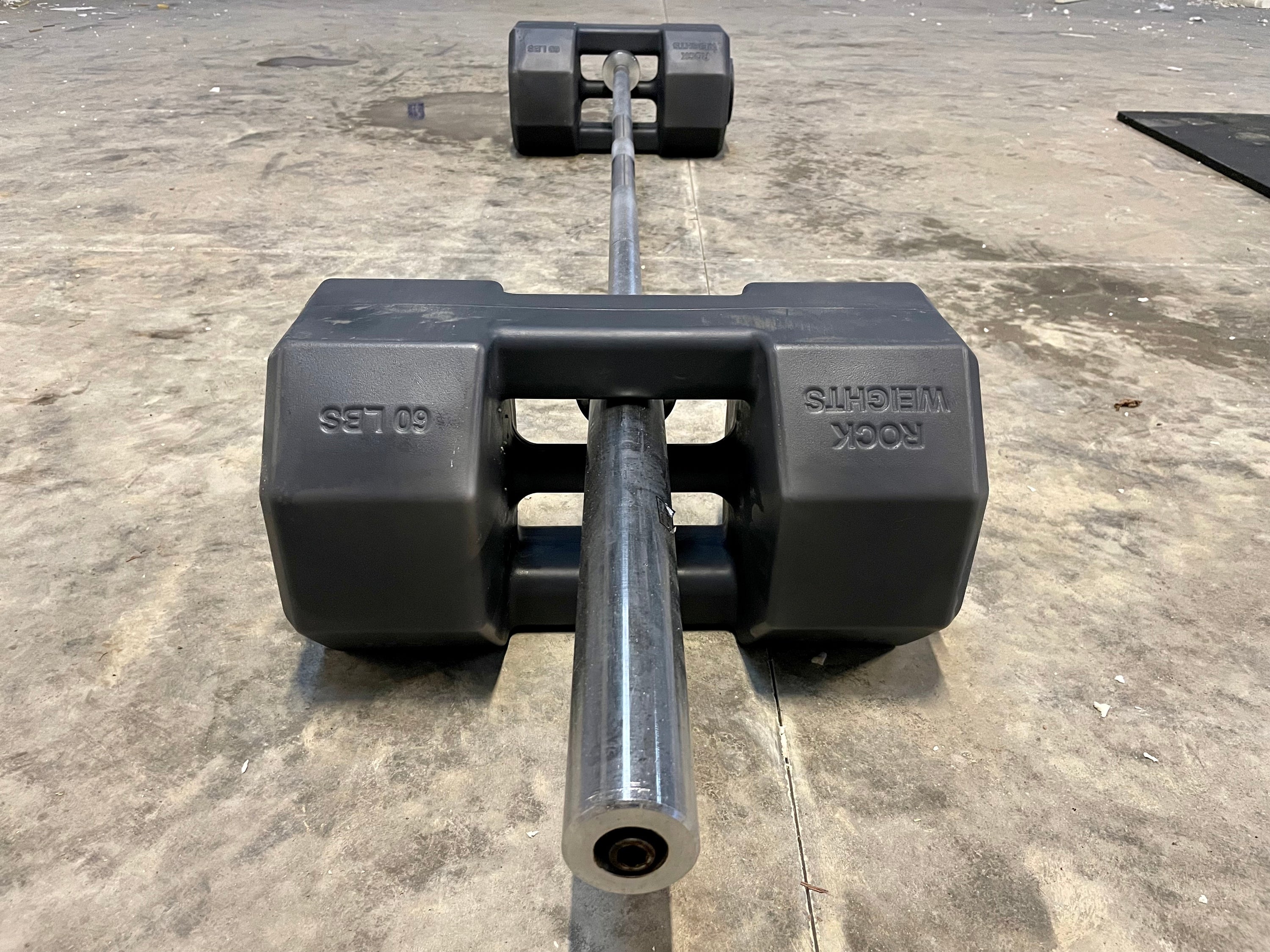 Rock Weights: DIY Concrete Dumbbell and Kettlebell Molds
