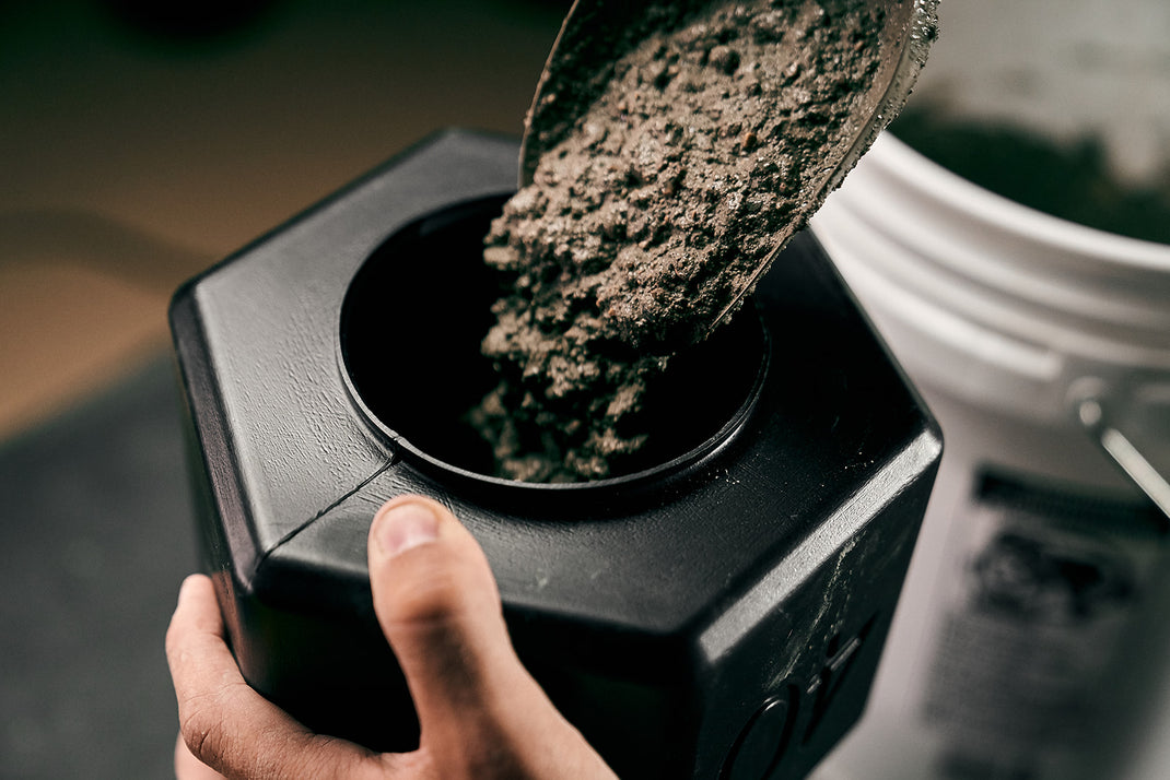 Rock Weights: DIY Concrete Dumbbell and Kettlebell Molds