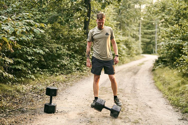 Rock Weights: DIY Concrete Dumbbell and Kettlebell Molds