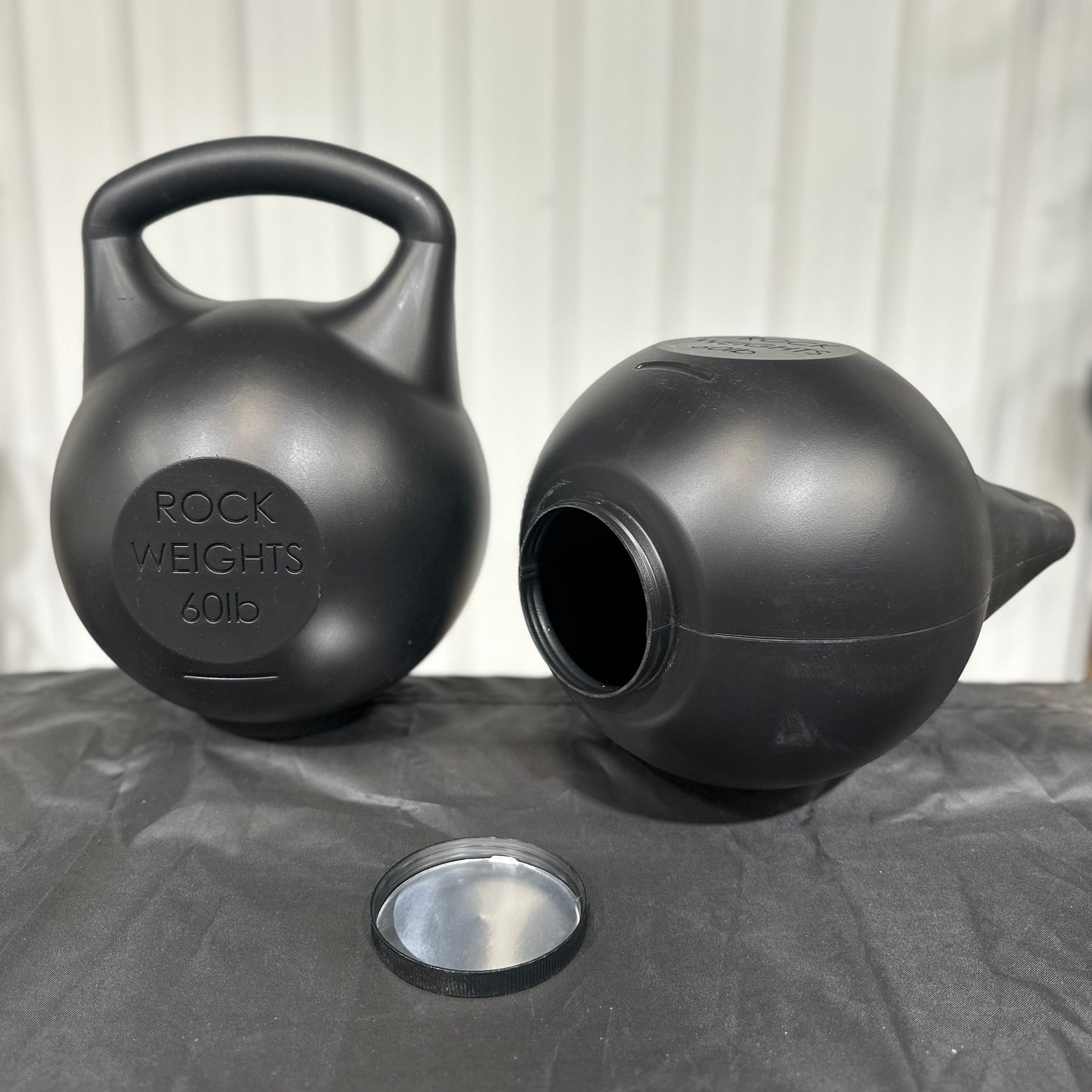 Rock Weights: DIY Concrete Dumbbell and Kettlebell Molds